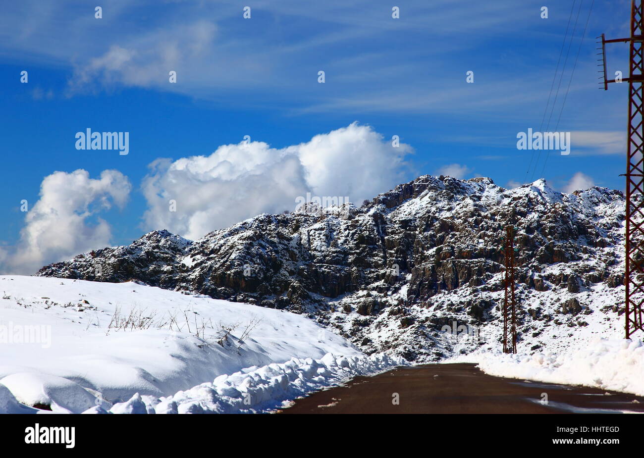 Bleu, l'hiver, la neige, le coke, la cocaïne, le matériel, les ...
