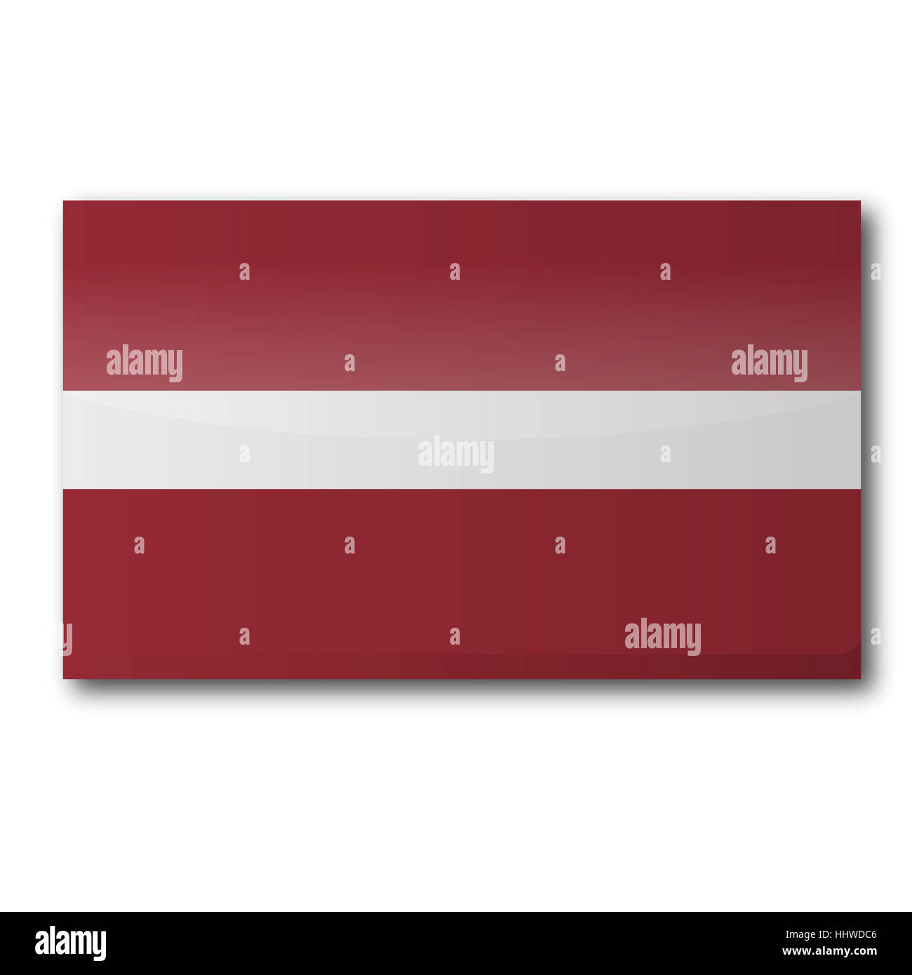 Drapeau de la carte de la lettonie Banque de photographies et d’images ...