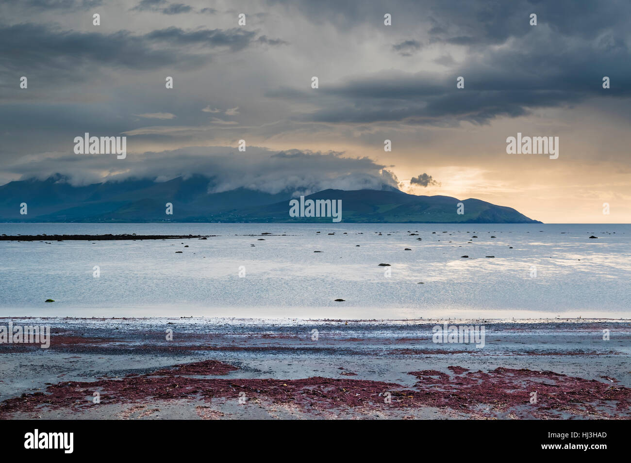 À l'égard de la tête de Brandon Maharees, près de Marvejols, Dingle ...