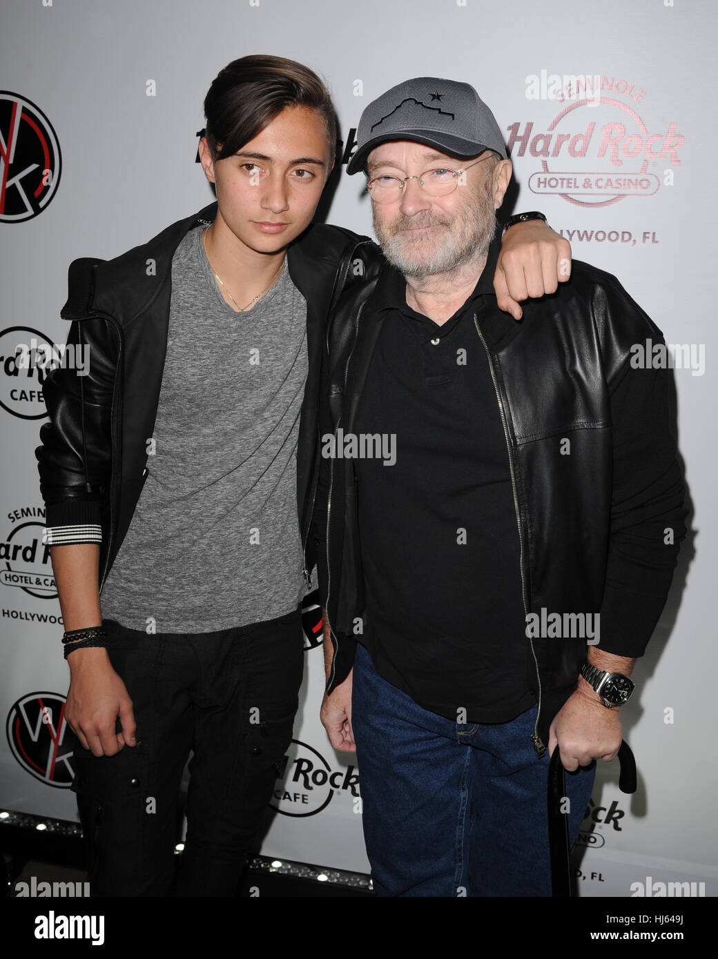 Hollywood, Etats-Unis. 25 Jan, 2017. Nicholas Collins Phil Collins et ...