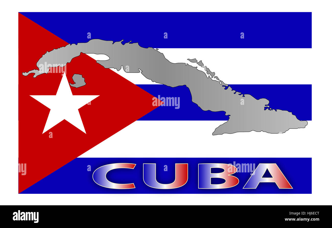 Drapeau de cuba Banque de photographies et d’images à haute résolution ...