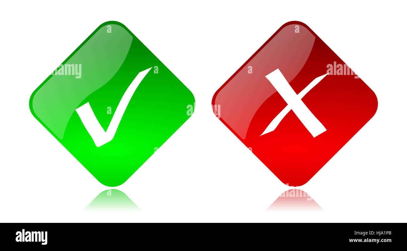 Signe, signal, fermer, ok, vert, fermé, attention, non, ouvrez ...