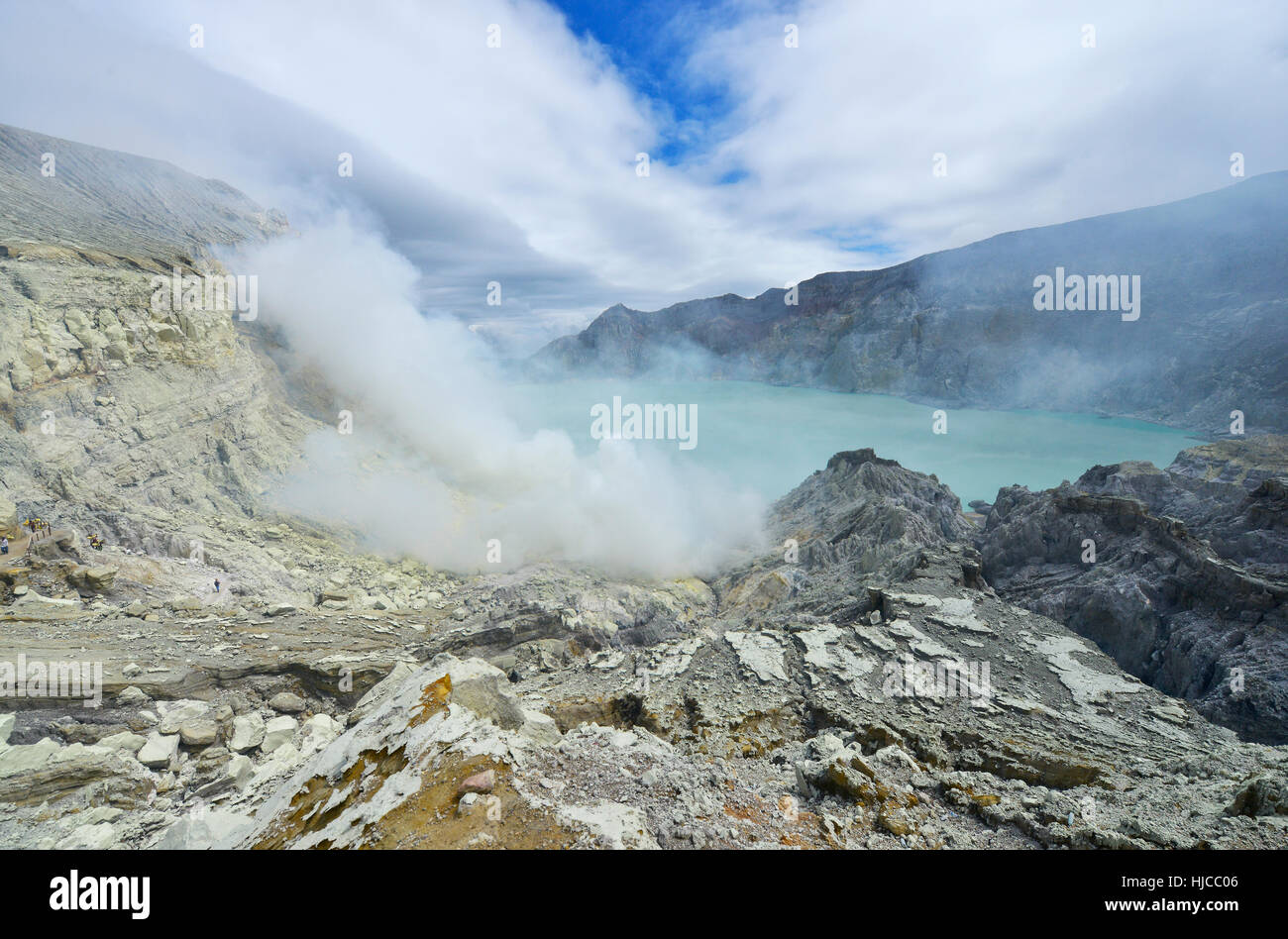 Kawah ijen paysage Banque de photographies et d’images à haute ...