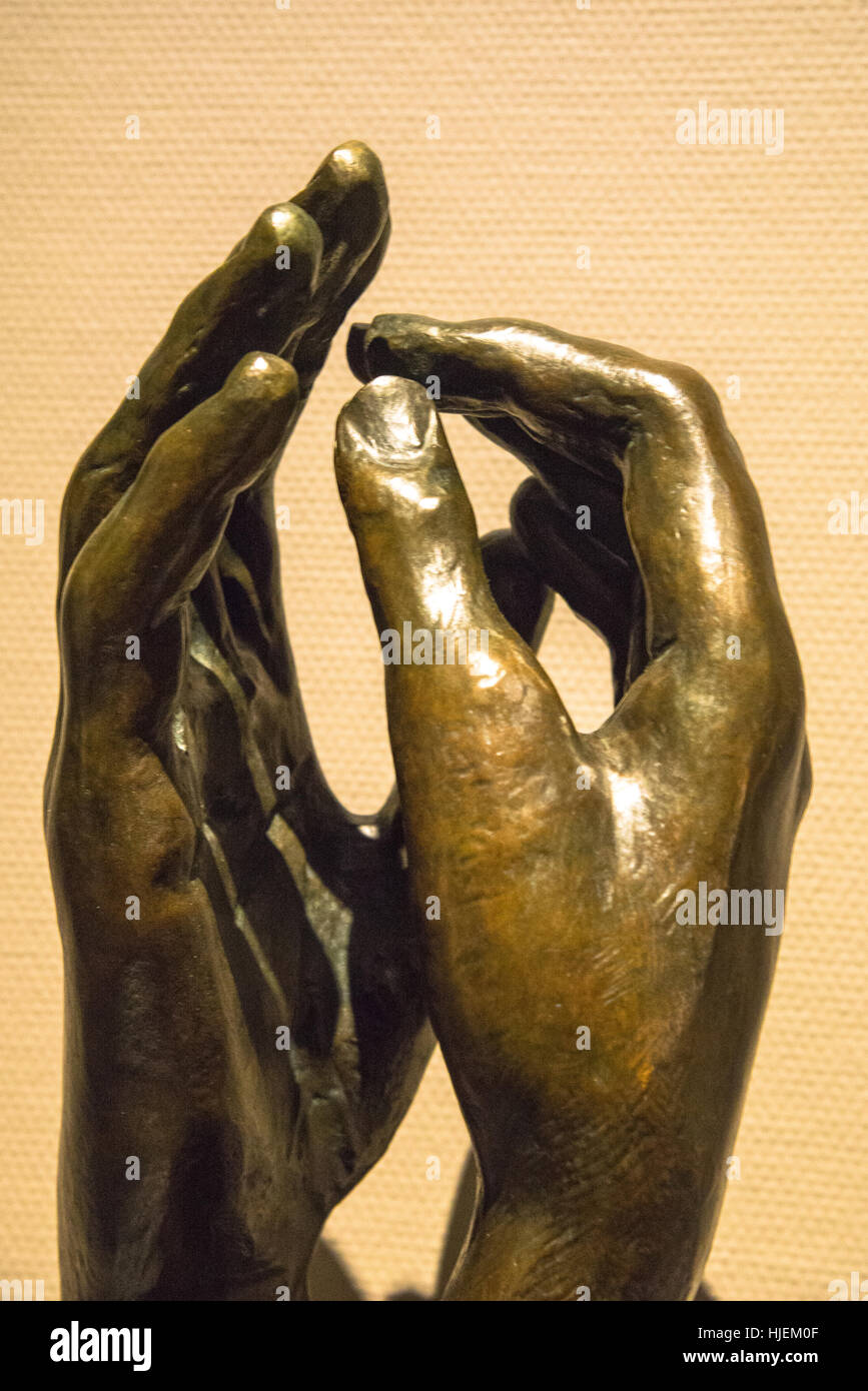 Rodin hands Banque de photographies et d’images à haute résolution - Alamy