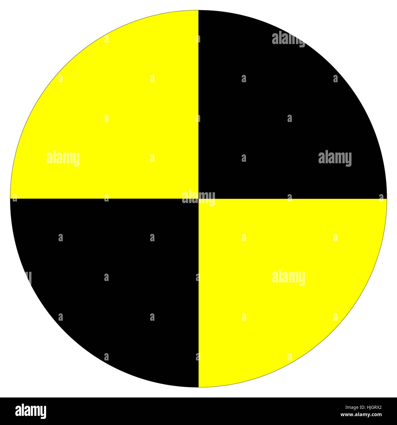 Taille très grand symbole Crash Test Dummies Photo Stock - Alamy