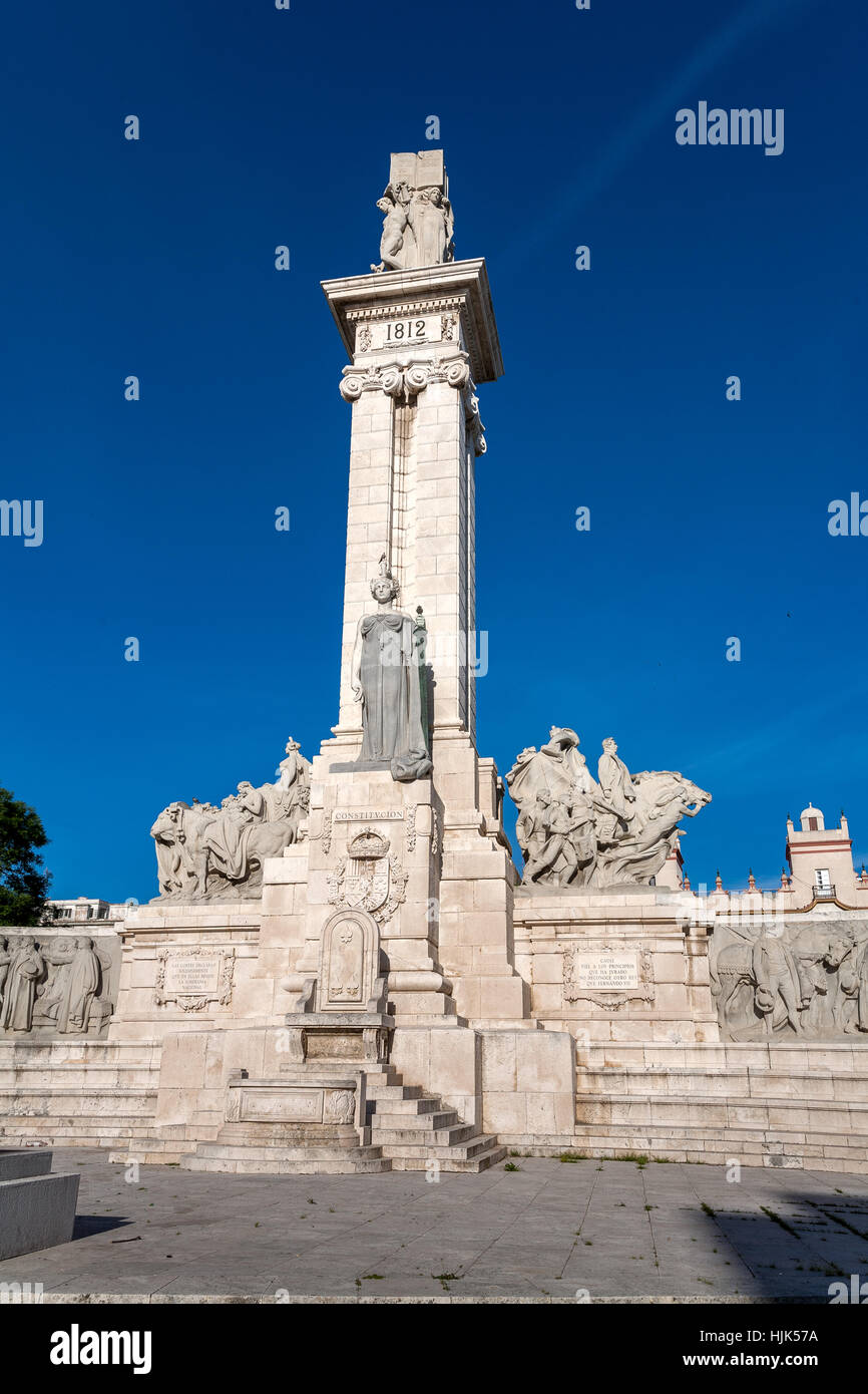 Monument aux cortes de cadix Banque de photographies et d’images à ...
