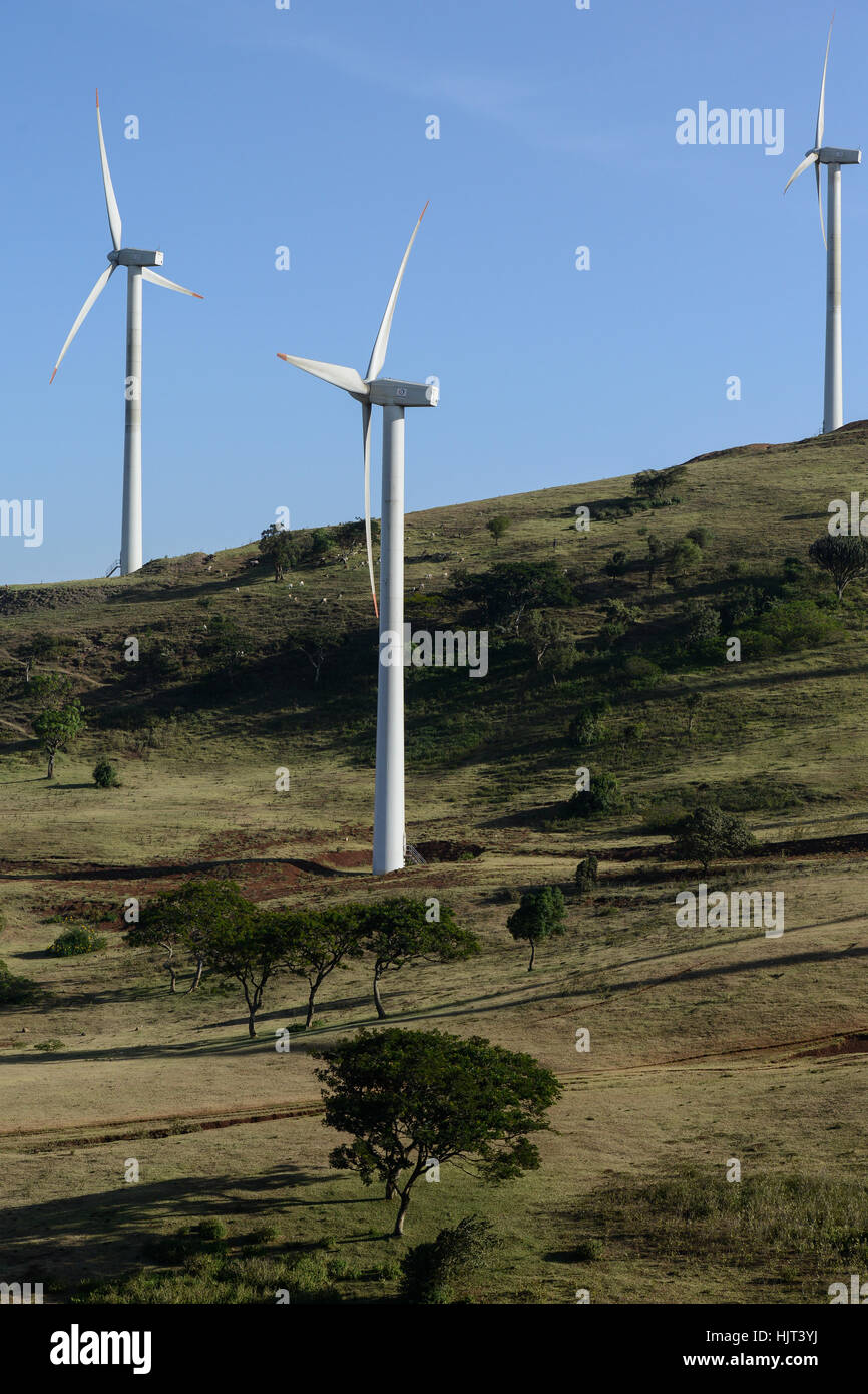 KENYA, Nairobi, Ngong Hills, 25,5 MW Wind Power Station avec Vestas et ...