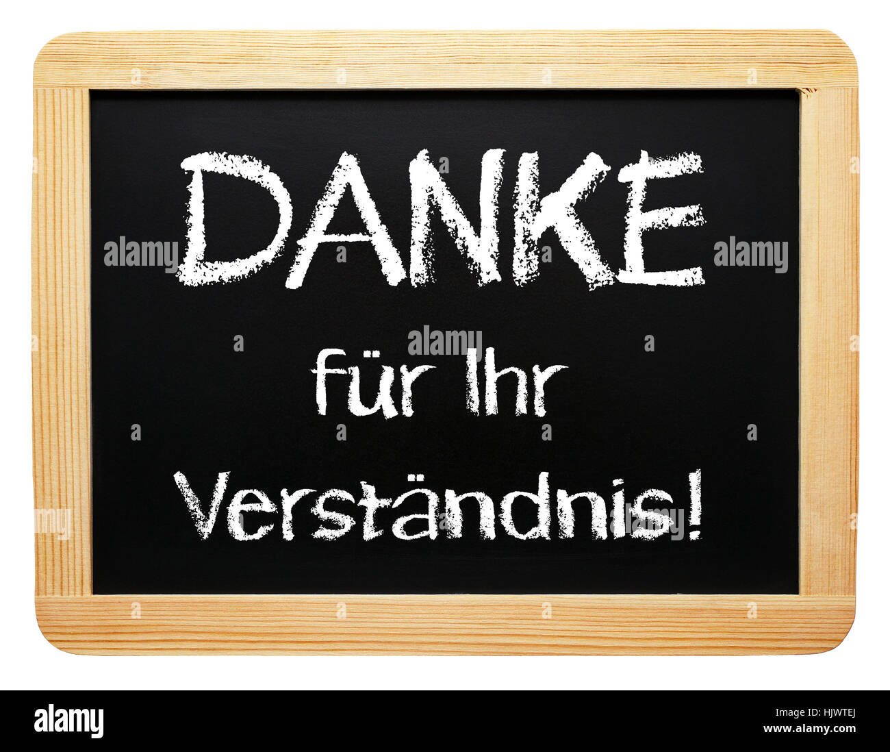 Merci pour votre compréhension ! Photo Stock - Alamy