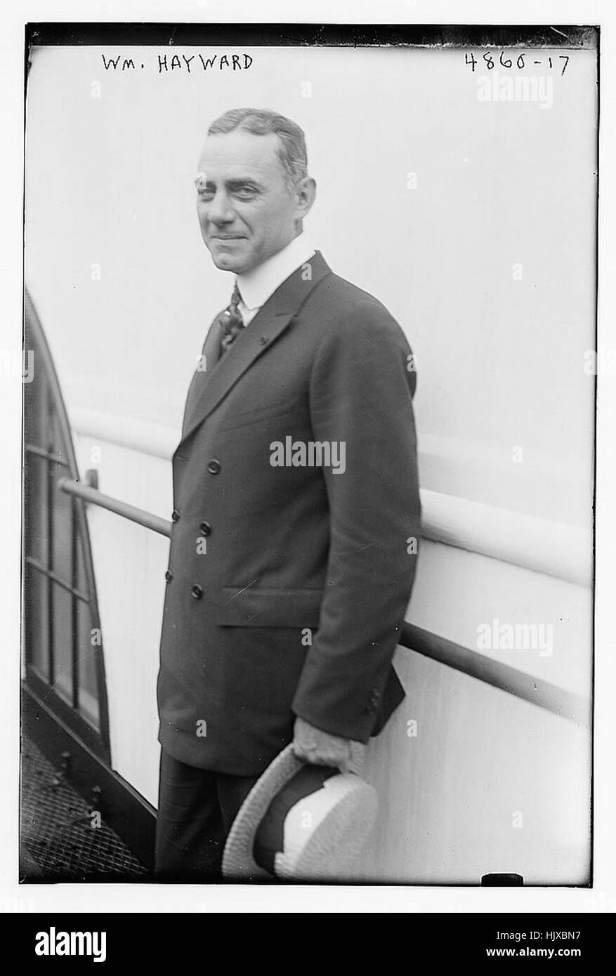 Une image historique de Wm Hayward, peut-être une figure importante ou ...