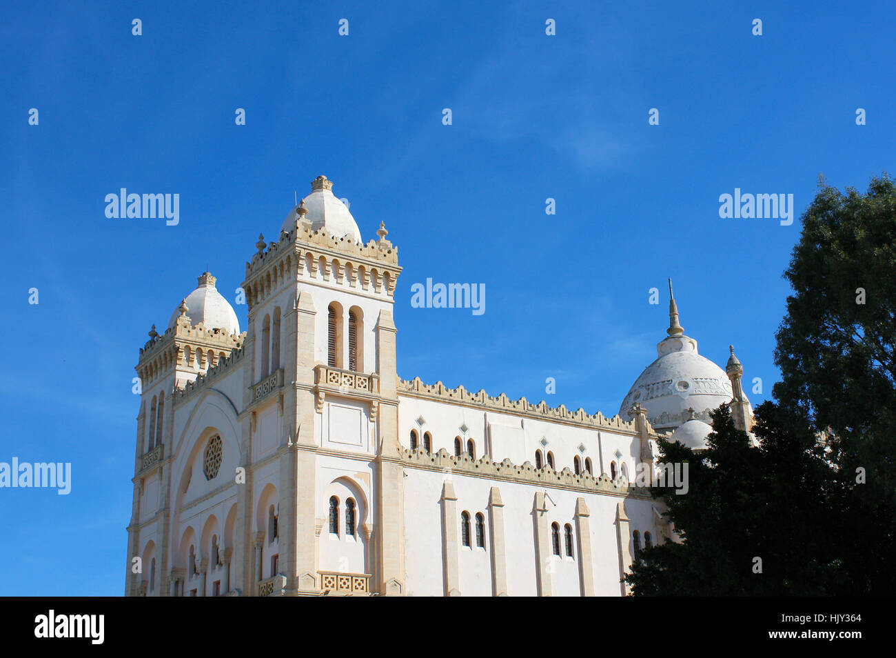 Cathédrale saint louis de carthage Banque de photographies et d’images ...