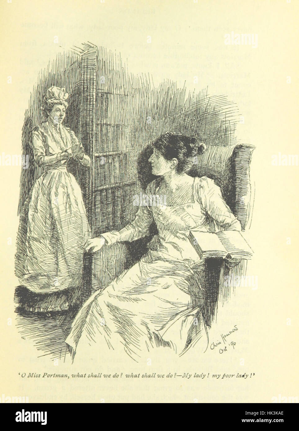 Une image de Belinda, une œuvre littéraire illustrée par C. Hammond ...