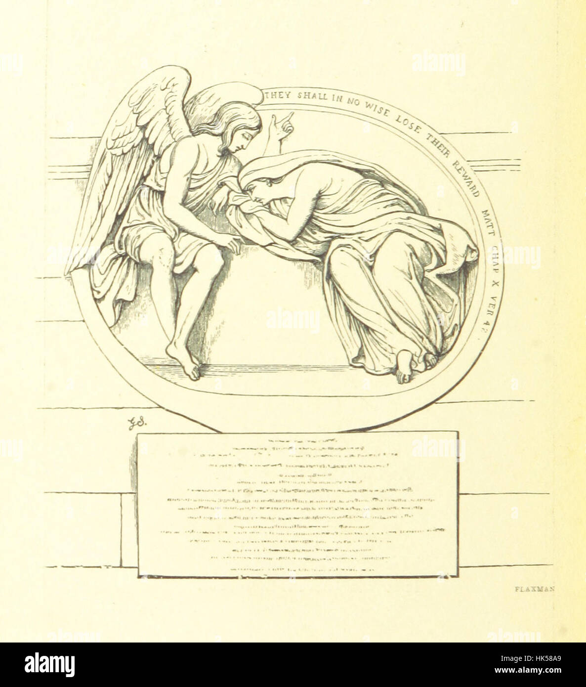 Image tirée de « mottoes for monuments » présentant des épitaphes et ...