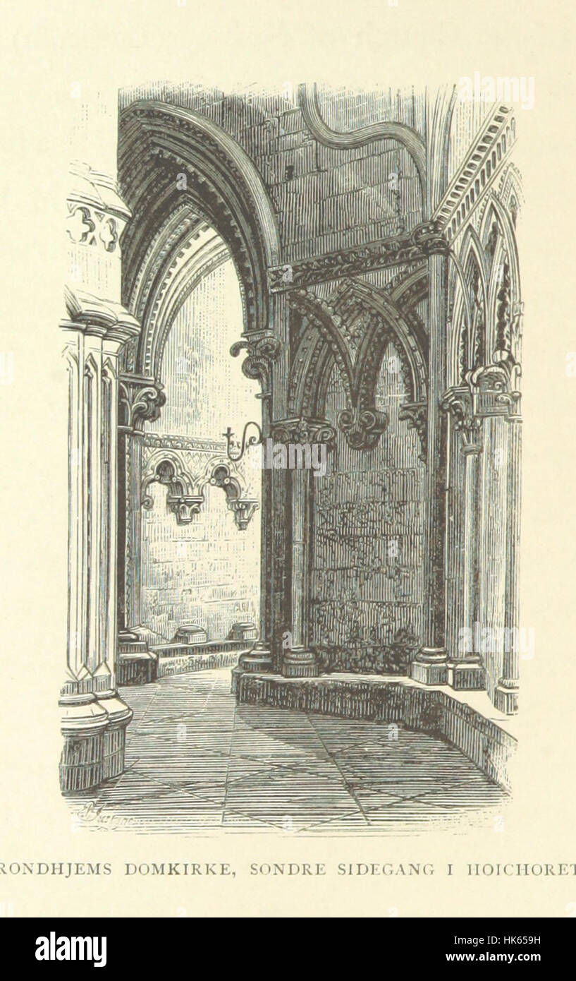 Une page de 'le pèlerin de Scandinavie', un compte-rendu de voyage avec ...