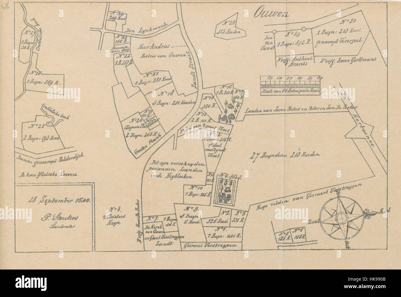 Image tirée de 'Geschiedenis van Grobbendonk', détaillant l'histoire de ...