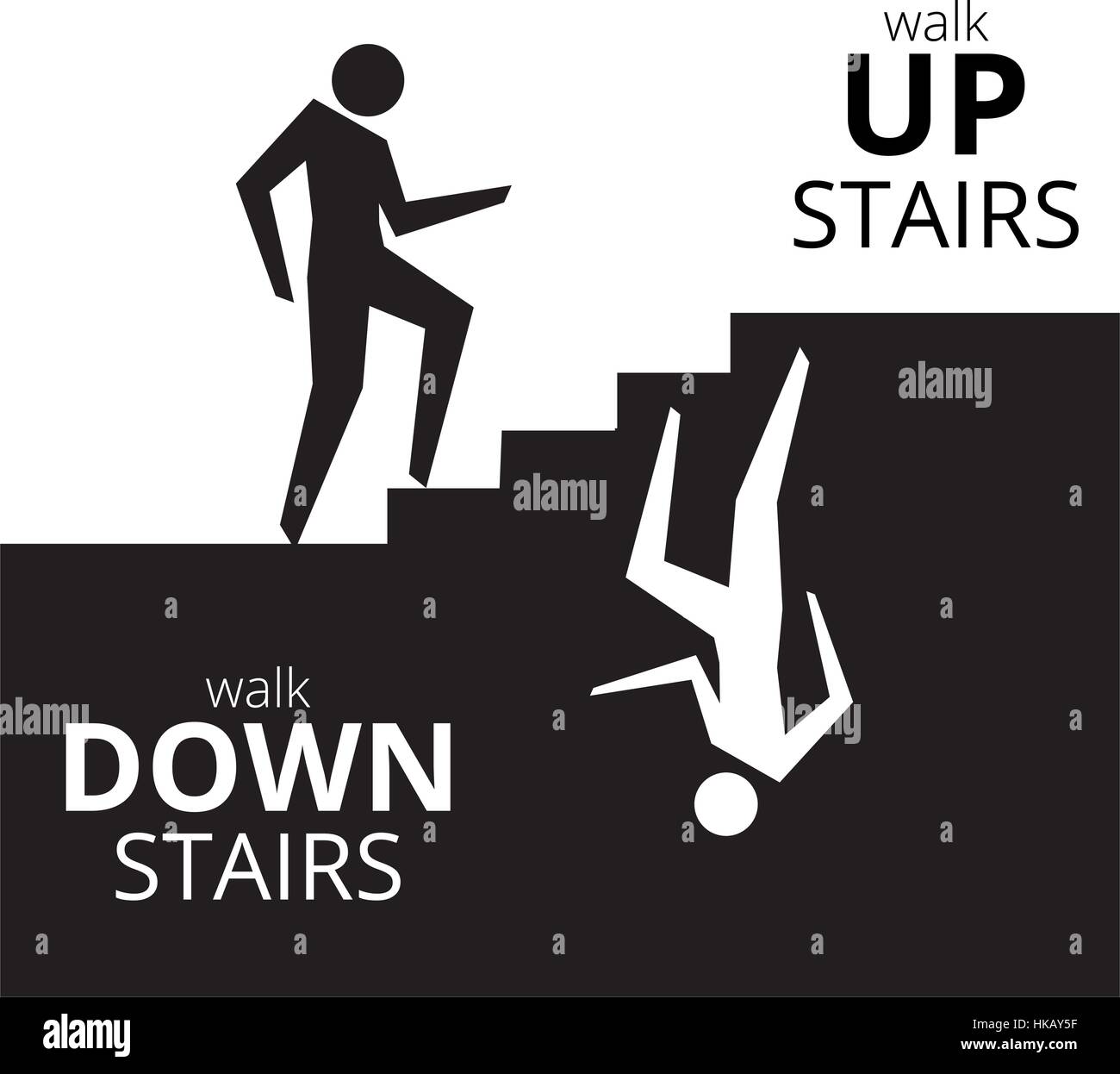 L'homme qui monte les escaliers , escalier descendant homme symbole ...