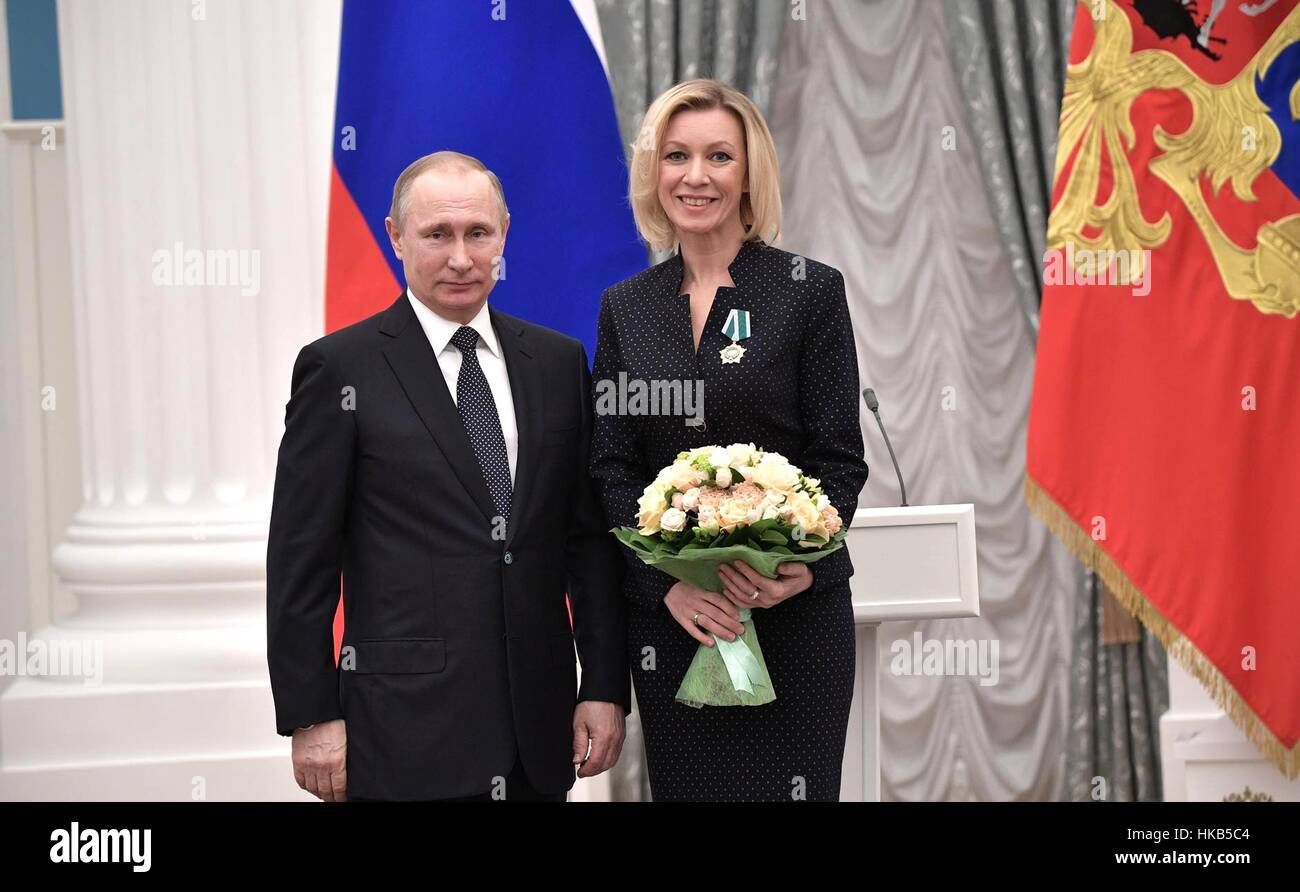 Maria zakharova Banque de photographies et d’images à haute résolution ...