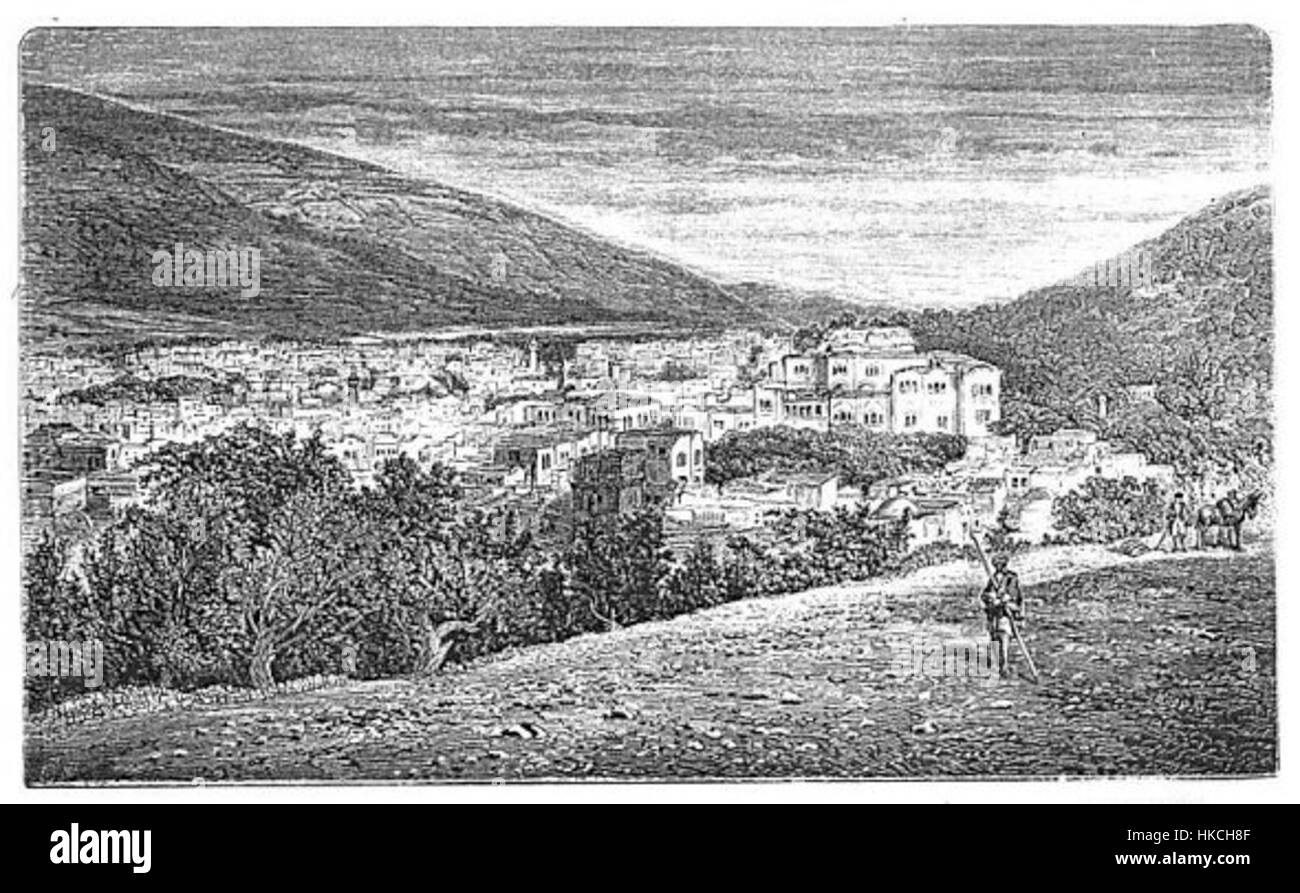 Cette œuvre d'art intitulée Mont Ebal présente une représentation ...