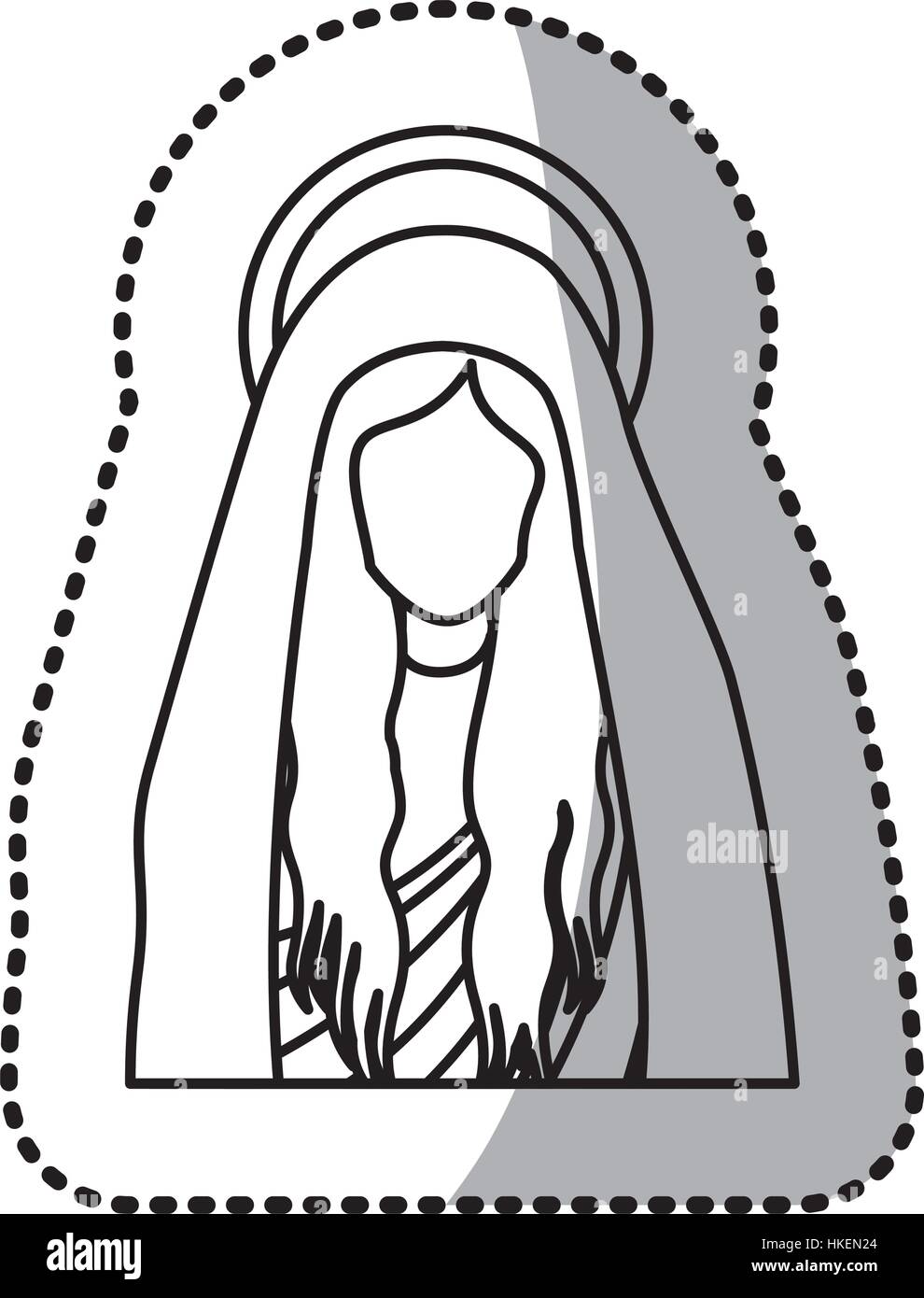 La statue de la vierge marie Banque d'images vectorielles - Page 3 - Alamy