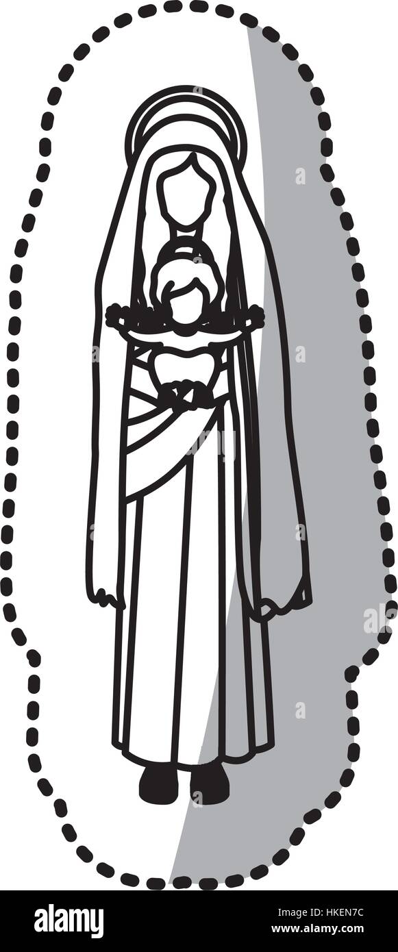 La statue de la vierge marie Banque d'images vectorielles - Page 3 - Alamy
