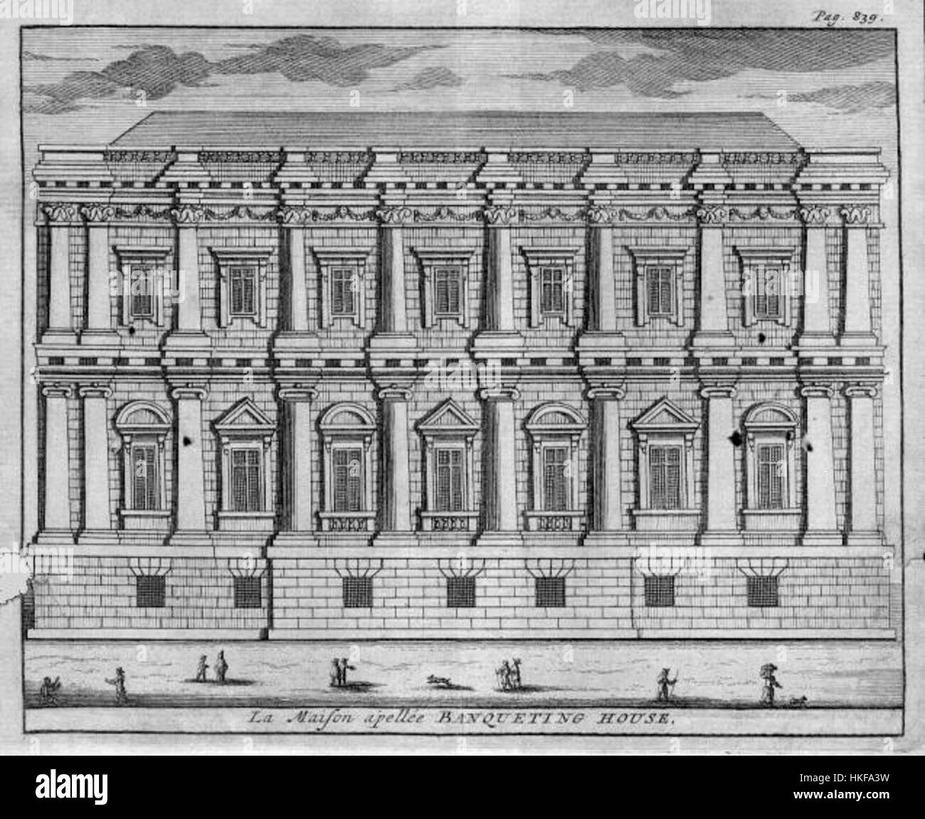 Le tableau « Banqueting House » représente la grandeur d'un cadre de ...