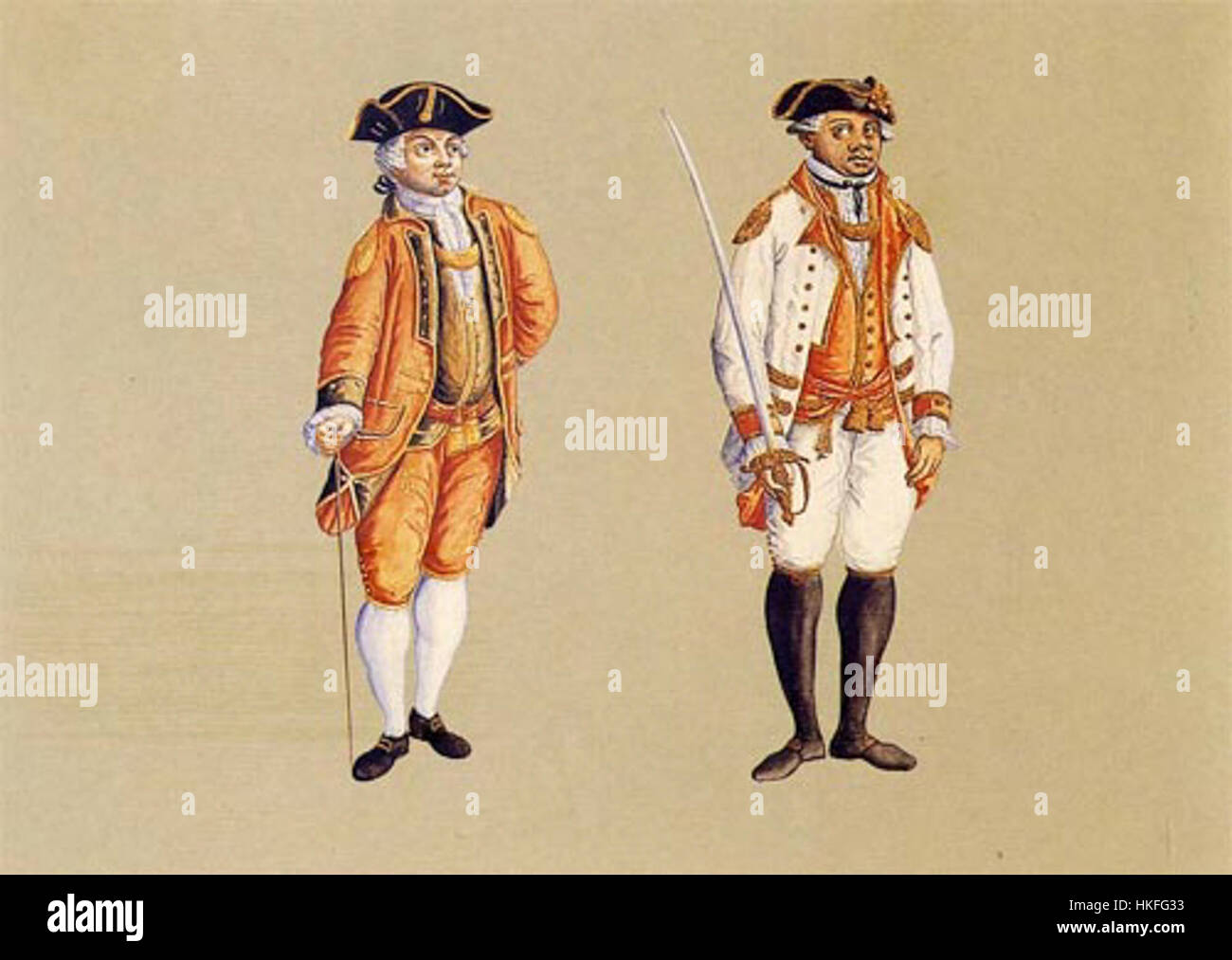 L'œuvre d'art intitulée 'uniformes militares' présente divers uniformes militaires, en se ...