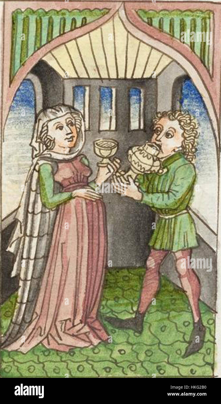 La Gesta Romanorum, manuscrit médiéval de Donaueschingen, contient une ...