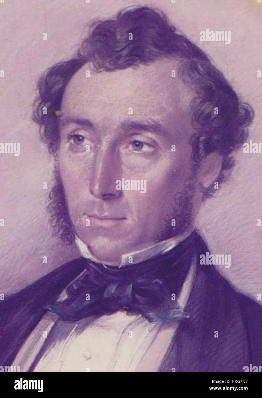 Ce portrait est de William Schaw Lindsay, un artiste connu pour ses ...