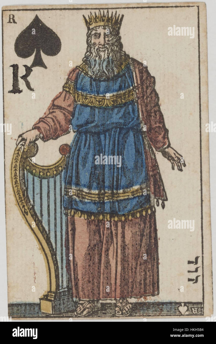 Le jeu de cartes du premier Empire français de 1810 présente une ...