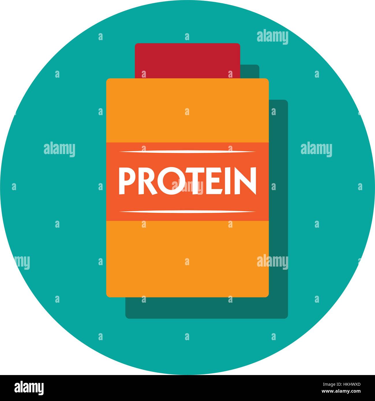 Protein pictogram Banque d'images vectorielles - Alamy