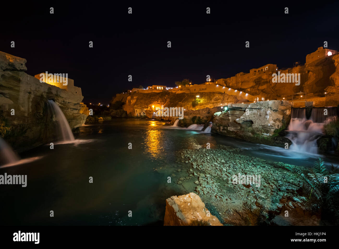 Shushtar historical hydraulic system Banque de photographies et d ...