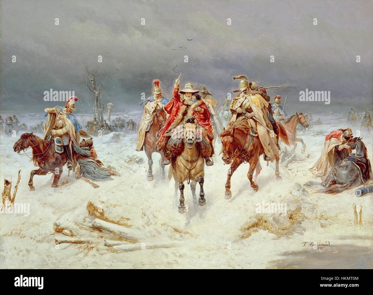 Traversée De La Berezina Banque d'image et photos - Alamy