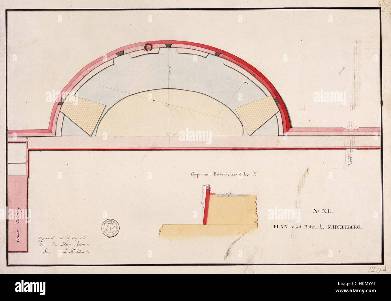 Bastion de middelbourg Banque de photographies et d’images à haute ...
