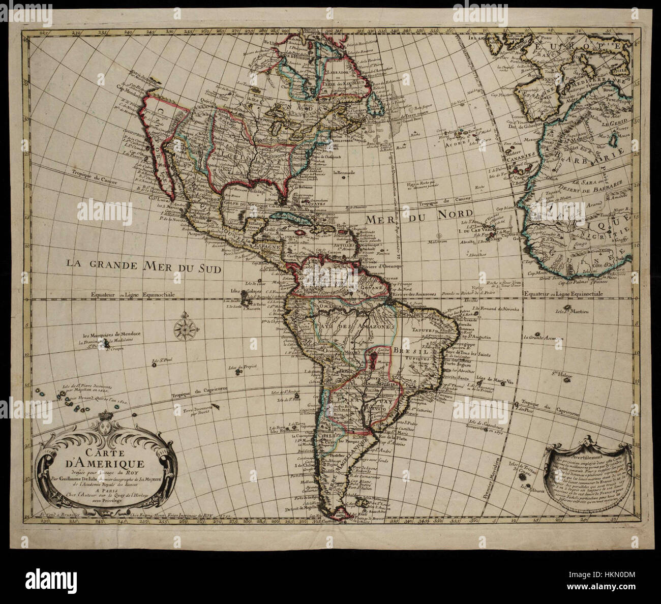 Political map north america country Banque de photographies et d’images ...