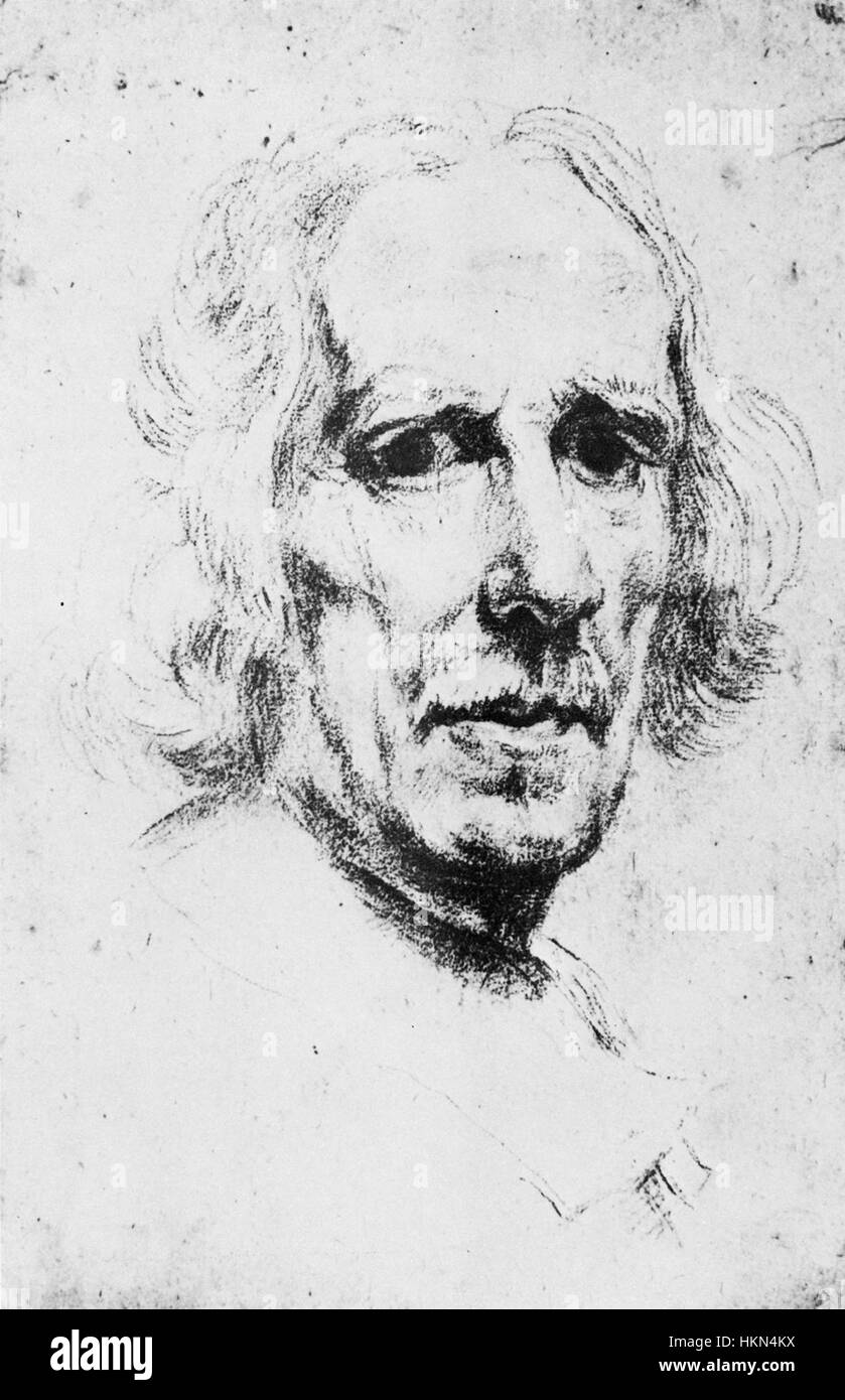 Gian lorenzo bernini painting Banque d'images noir et blanc - Alamy