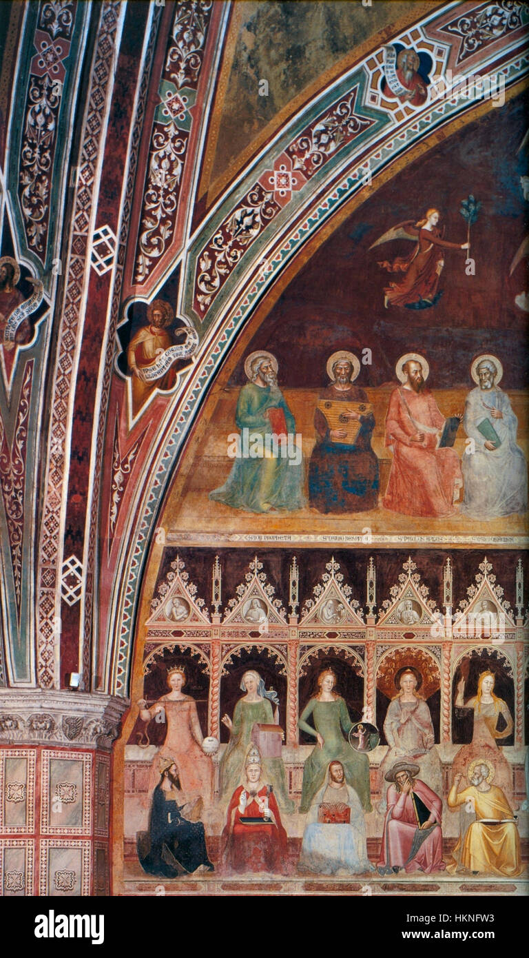 Andrea di bonaiuto. santa maria novella Banque de photographies et d ...
