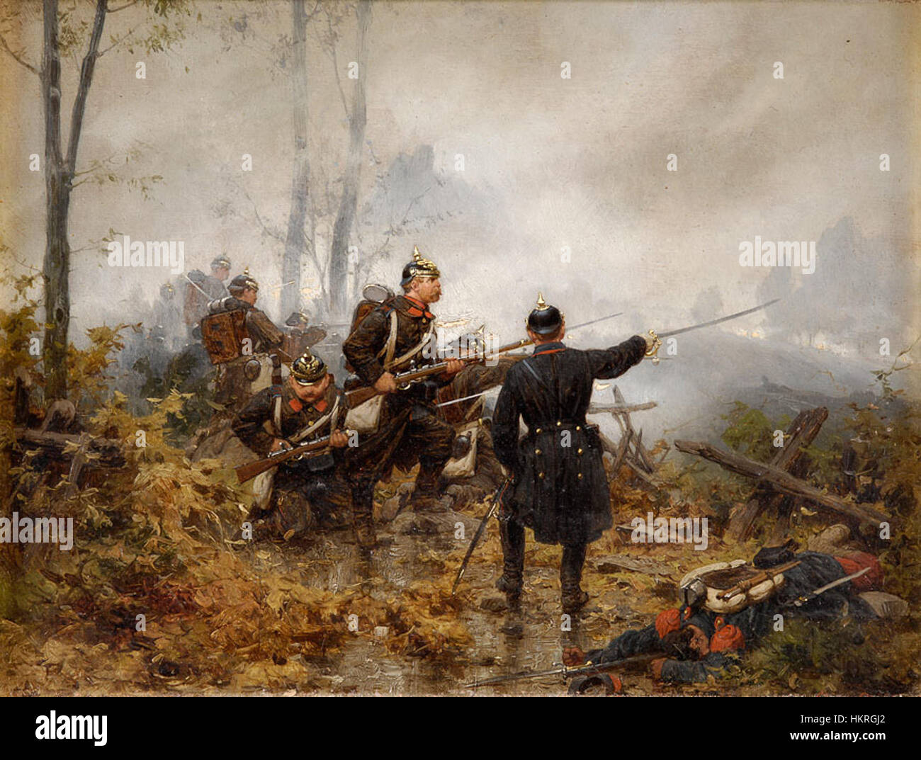 Portrait militaire historique de Christian Sell, membre du ...