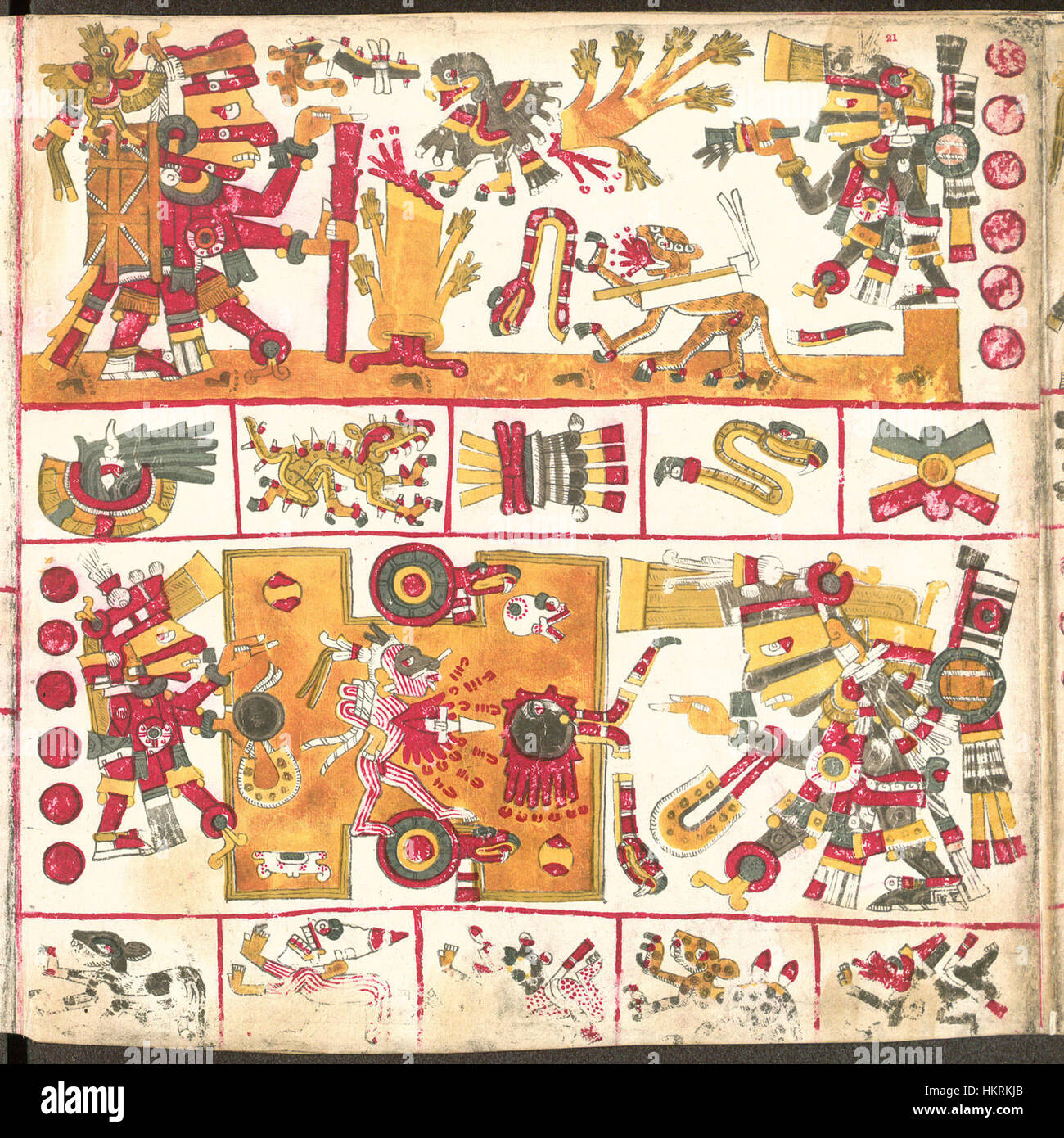 Codex borgia page Banque de photographies et d’images à haute ...