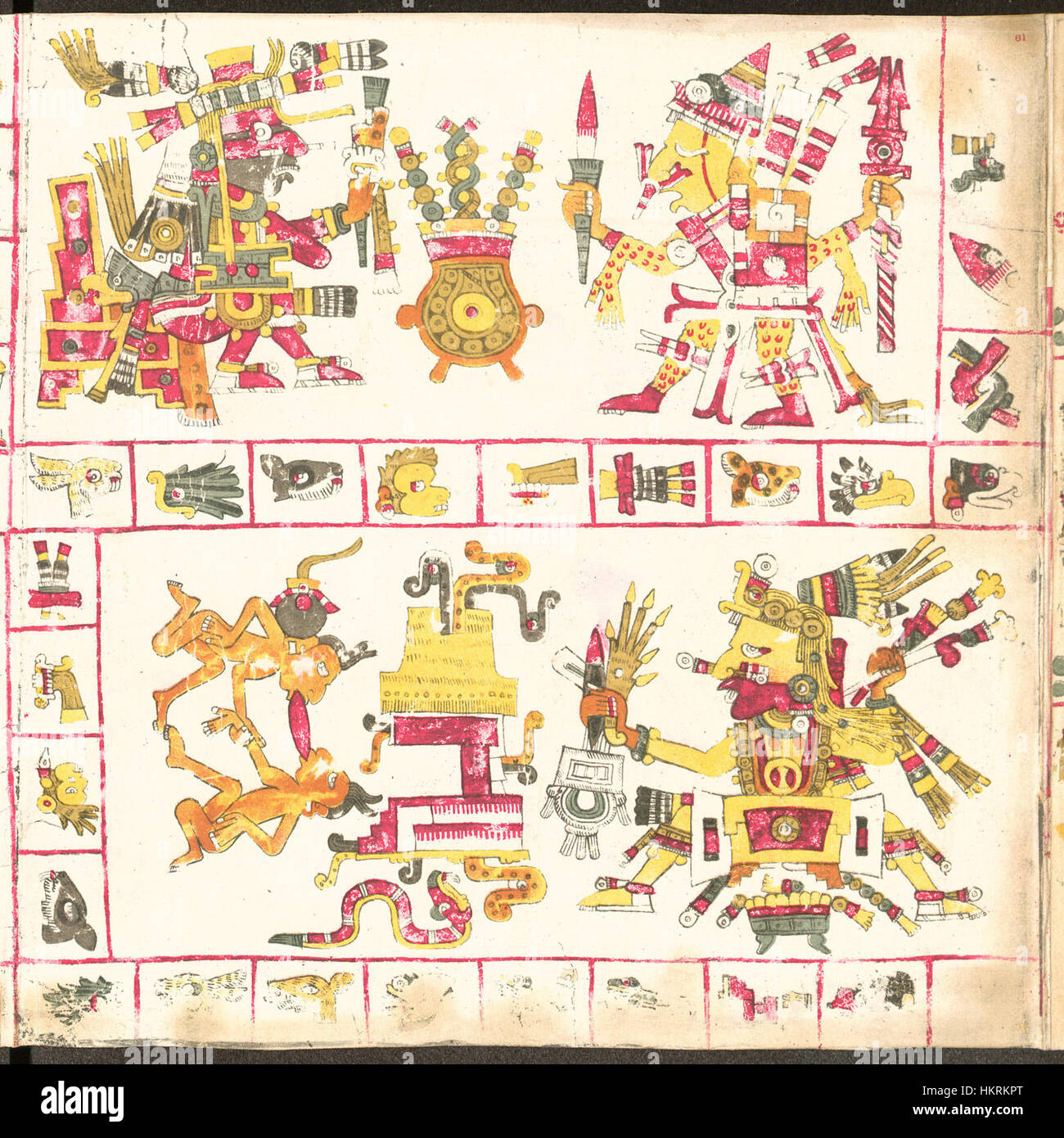 Codex borgia Banque de photographies et d’images à haute résolution - Alamy