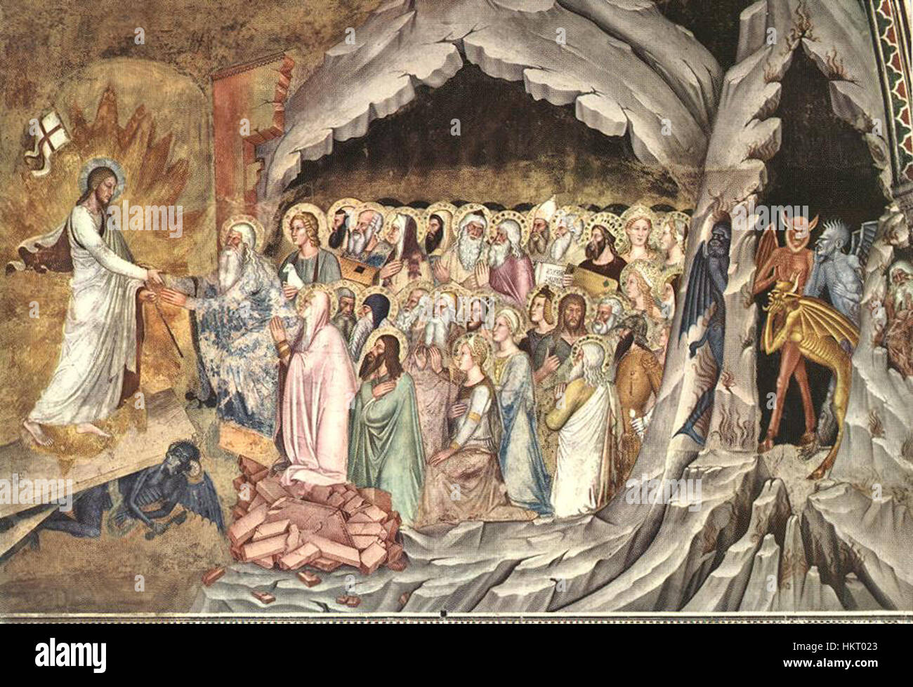 Descente du christ dans les limbes Banque de photographies et d’images ...