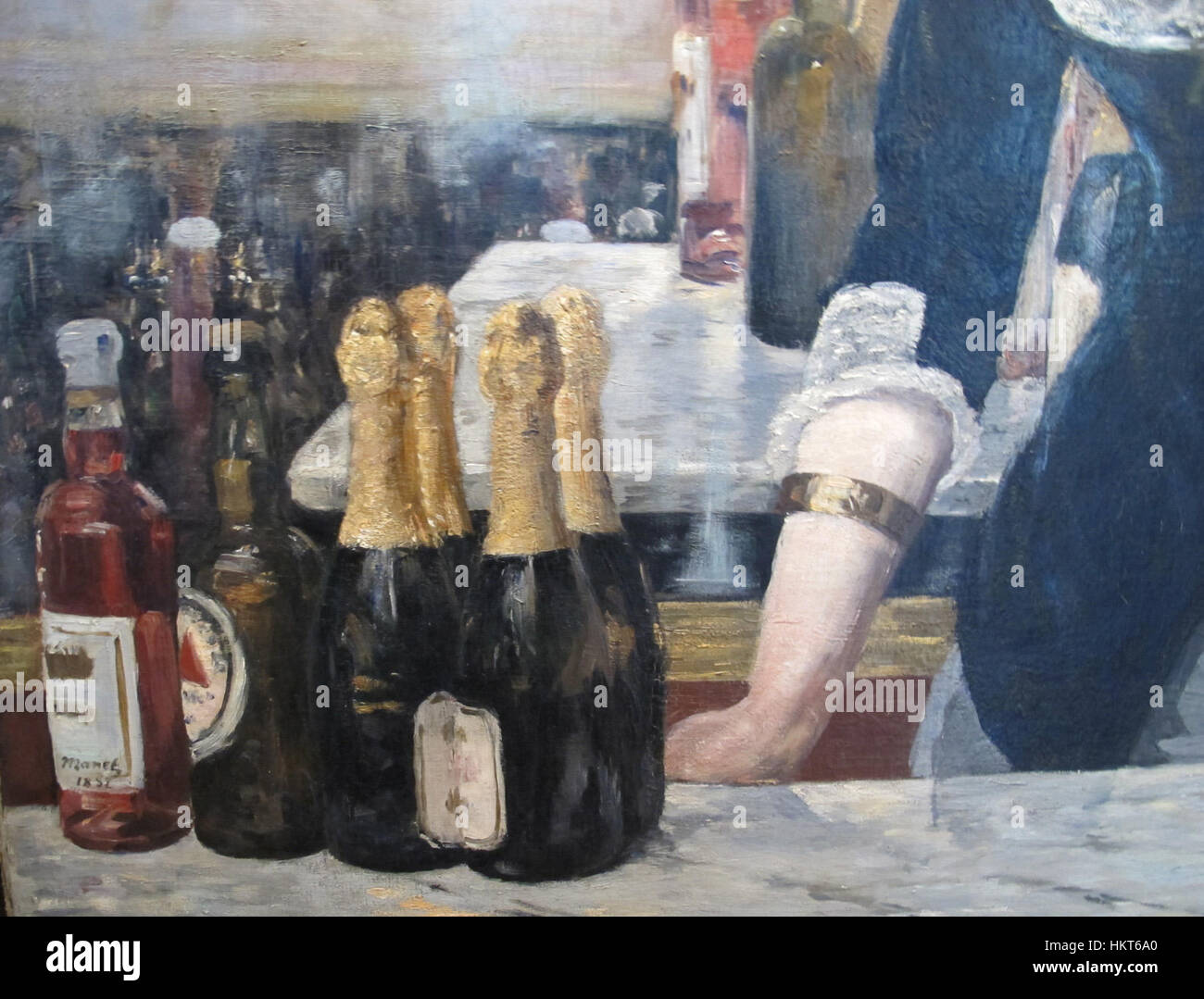 Manet bar folies bergere Banque de photographies et d’images à haute ...