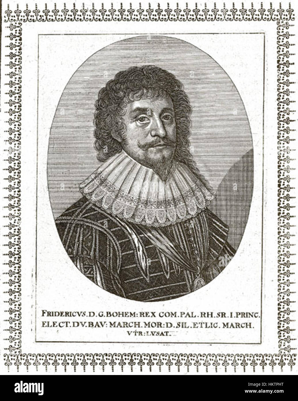 Ce portrait de Frédéric V, électeur palatin, capture une figure ...