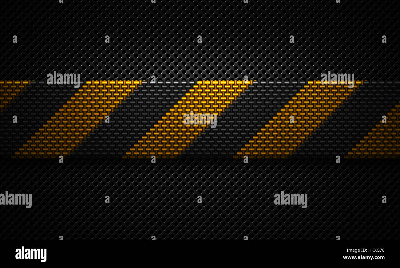 Bande de danger jaune noire Banque de photographies et d’images à haute ...