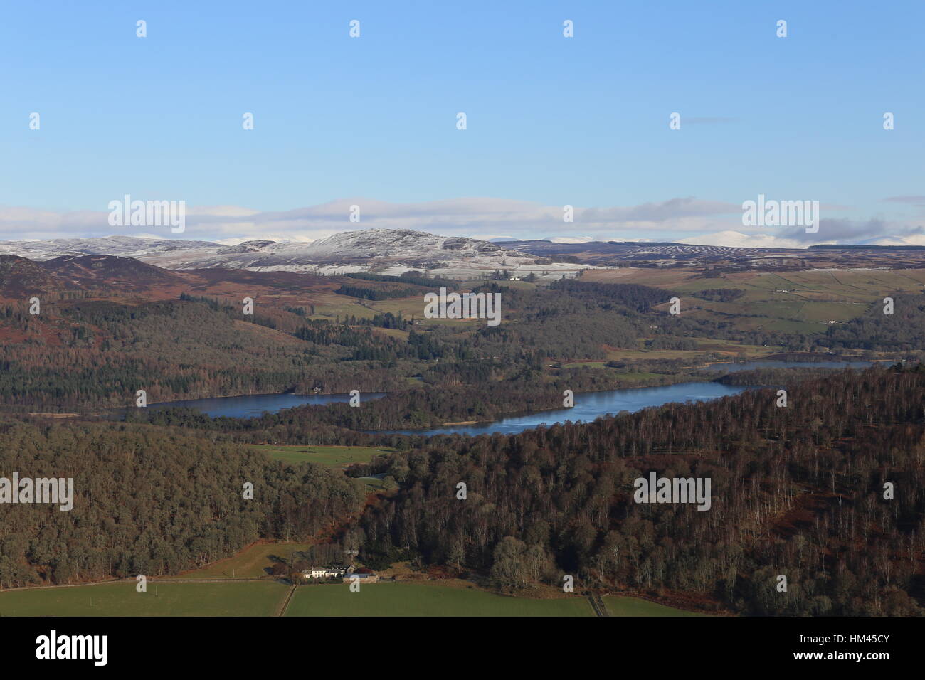 Loch of butterstone Banque de photographies et d’images à haute ...