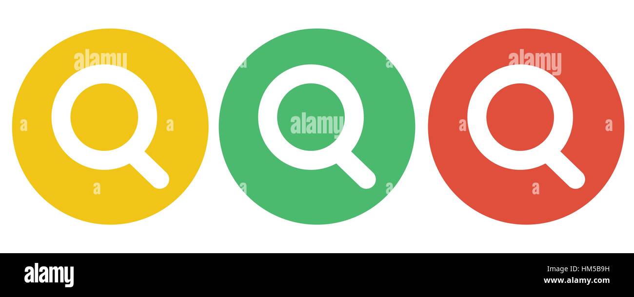Symbole de recherche Banque d'images vectorielles - Page 2 - Alamy