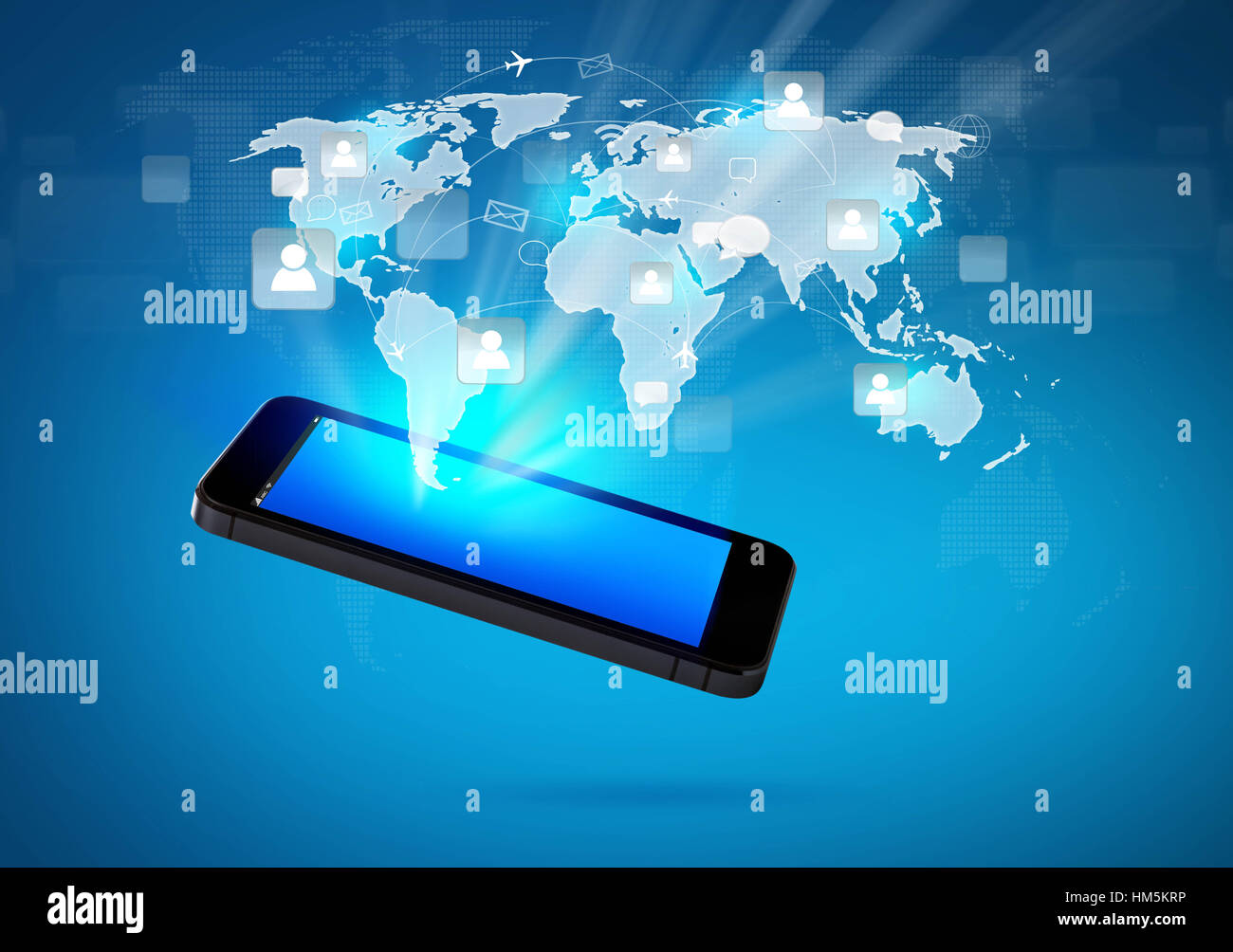 Les techniques modernes de communication téléphone mobile avec le ...