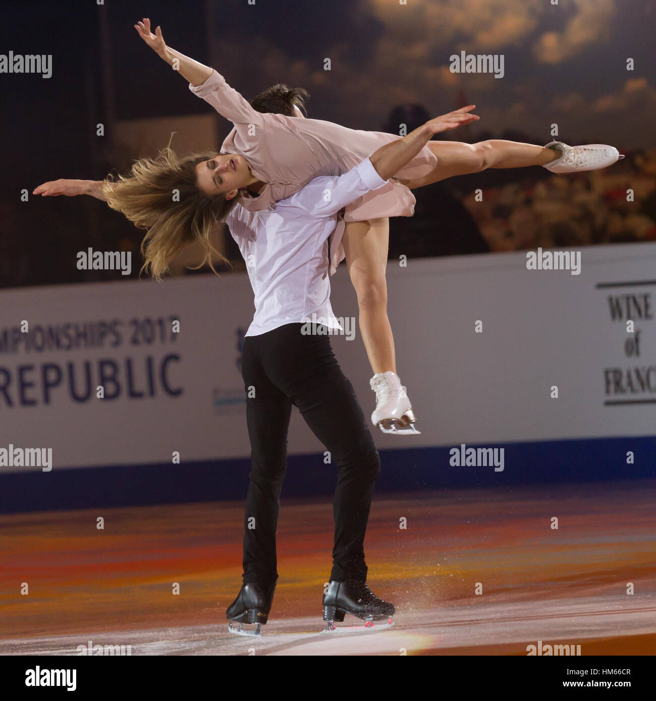 Gabriella papadakis et guillaume cizeron Banque de photographies et d ...