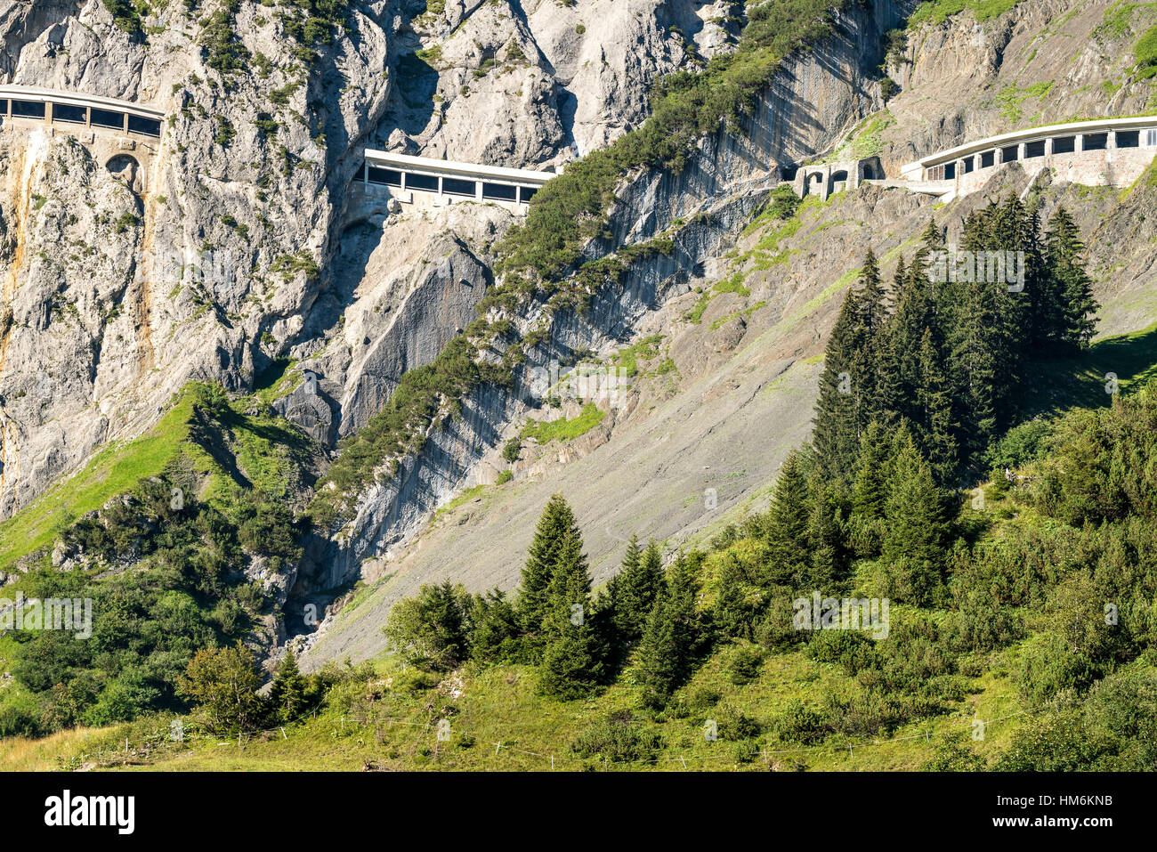 Flexen pass Banque de photographies et d’images à haute résolution - Alamy