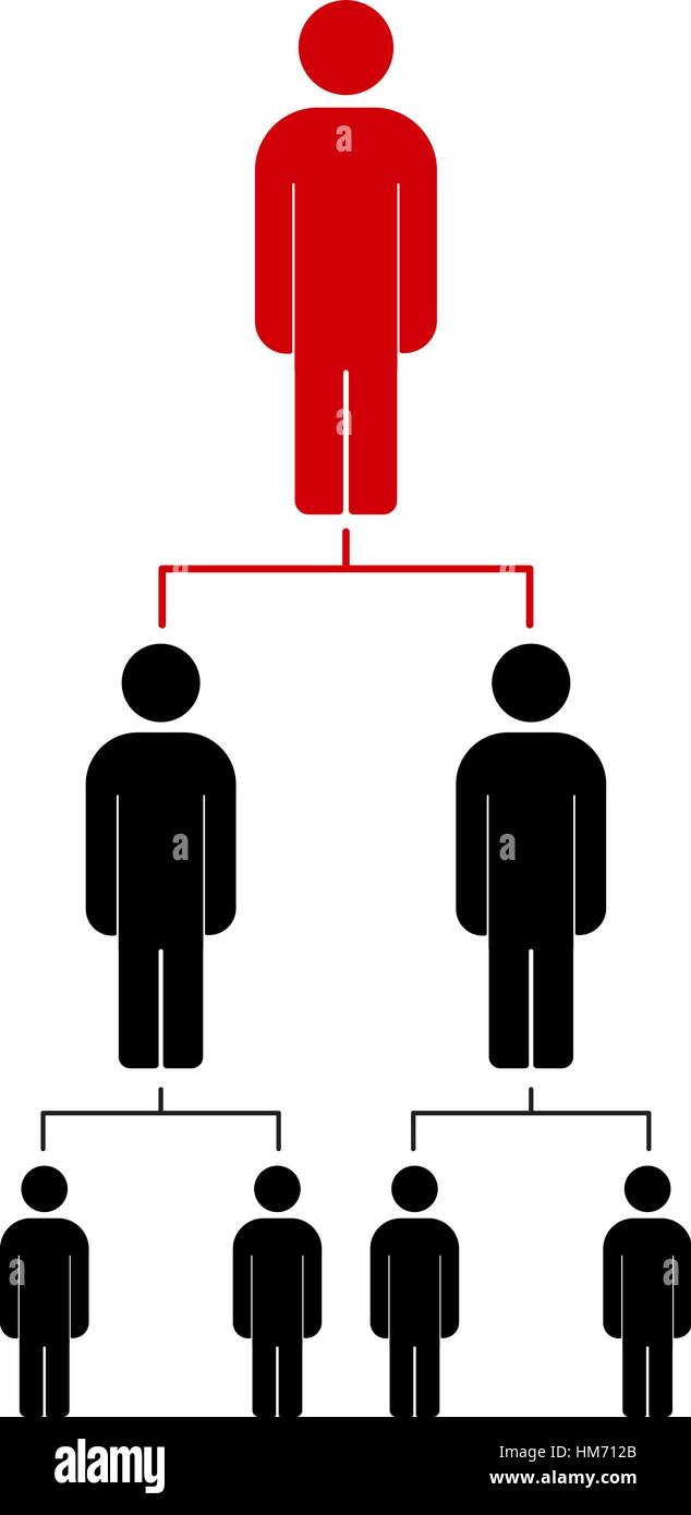 Icône gens vector illustration eps10. Organigramme L'infographie ...