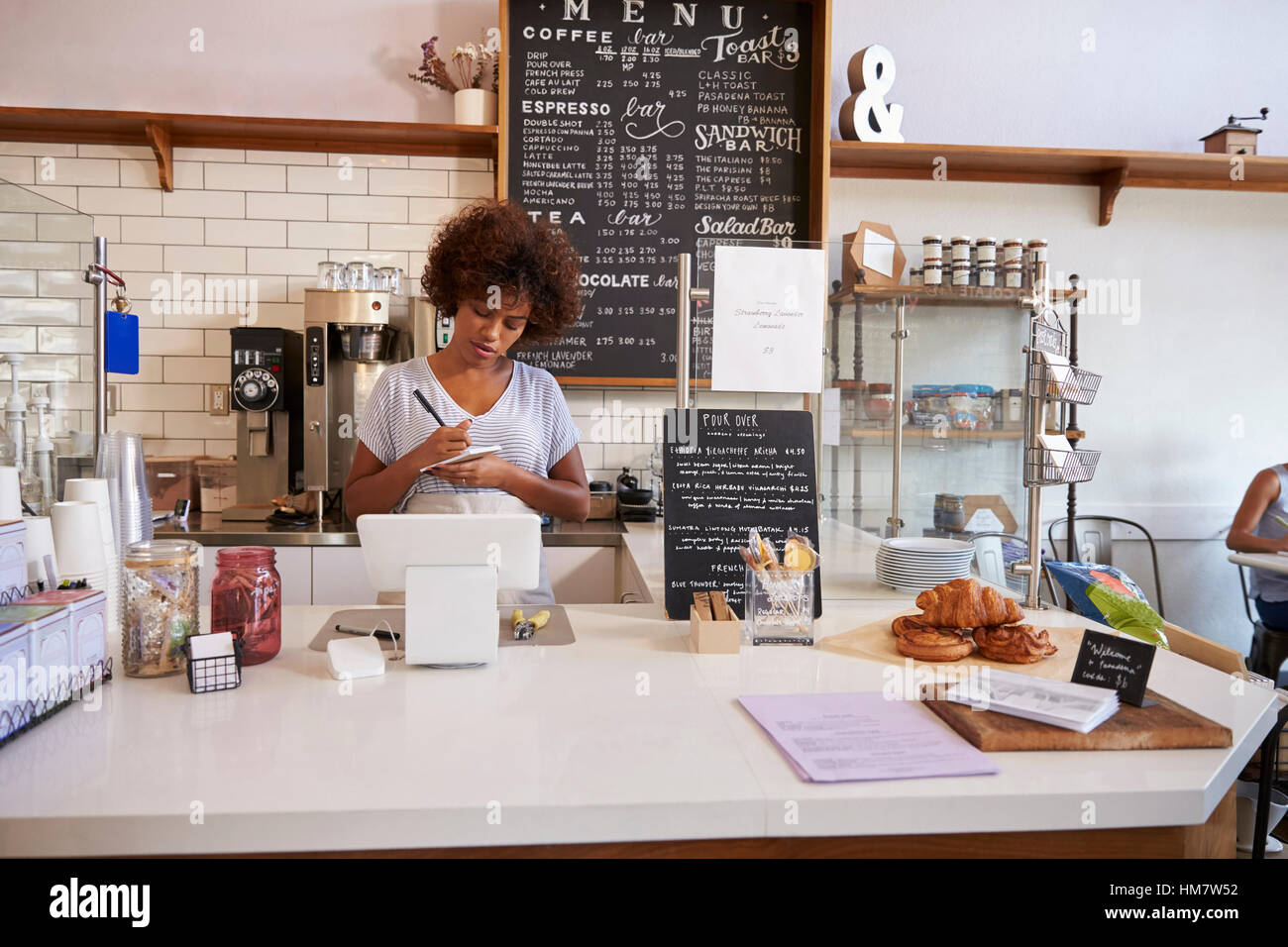 Comptoir des commandes de charcuterie Banque de photographies et d ...