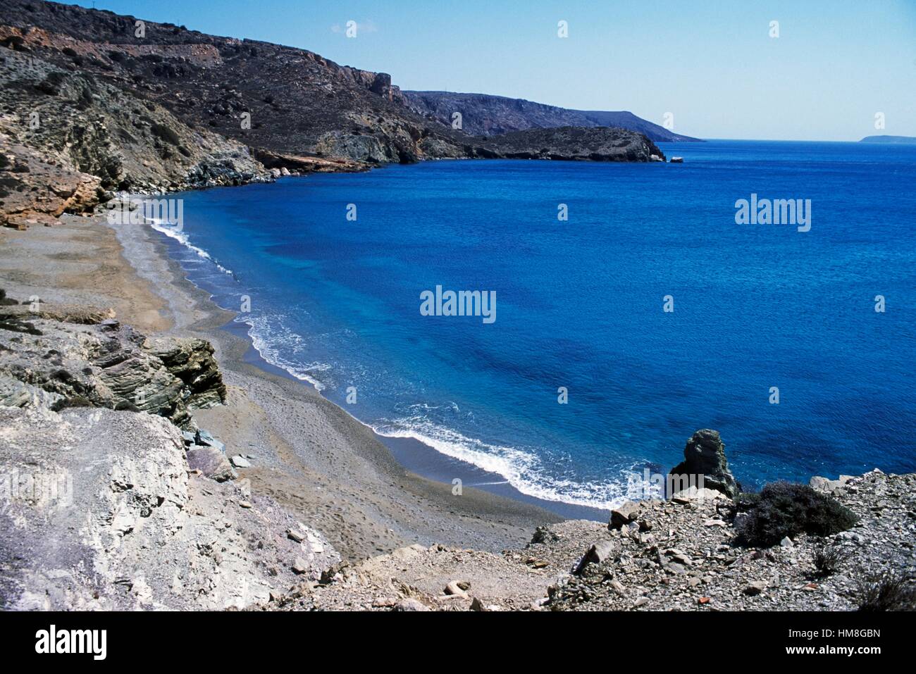 Crete greece itanos beach Banque de photographies et d’images à haute ...